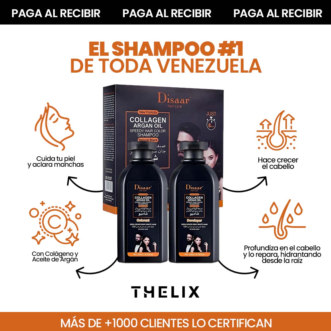 Shampoo 2 en 1 Disaar Collageno – Thelix Venezuela